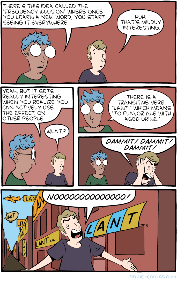 frequency | Saturday Morning Breakfast Cereal | Know Your Meme