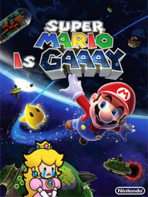 Super Mario Is Gaaaay U R Mr Gay Know Your Meme