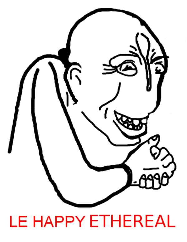 LE HAPPY ETHEREAL | Happy Merchant | Know Your Meme