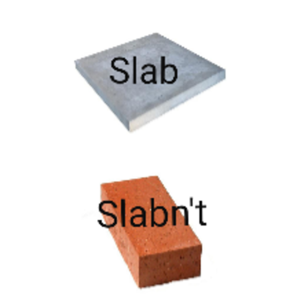 Slab vs Slabn't | Concrete Slab | Know Your Meme