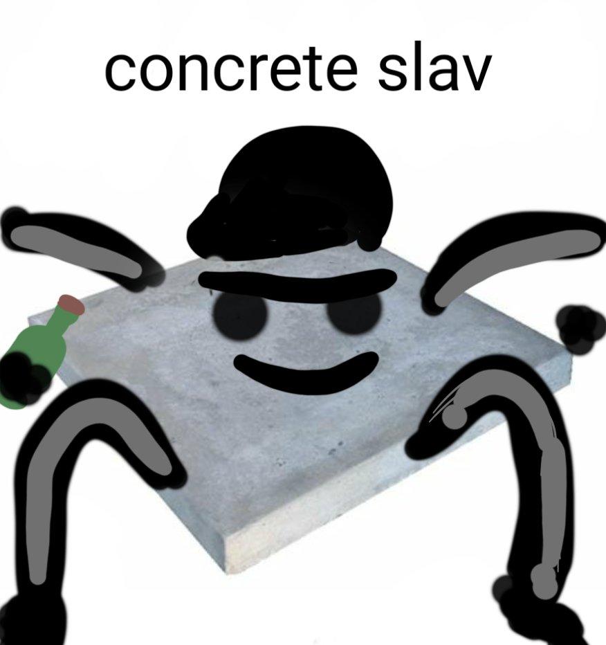 Concrete slav | Concrete Slab | Know Your Meme