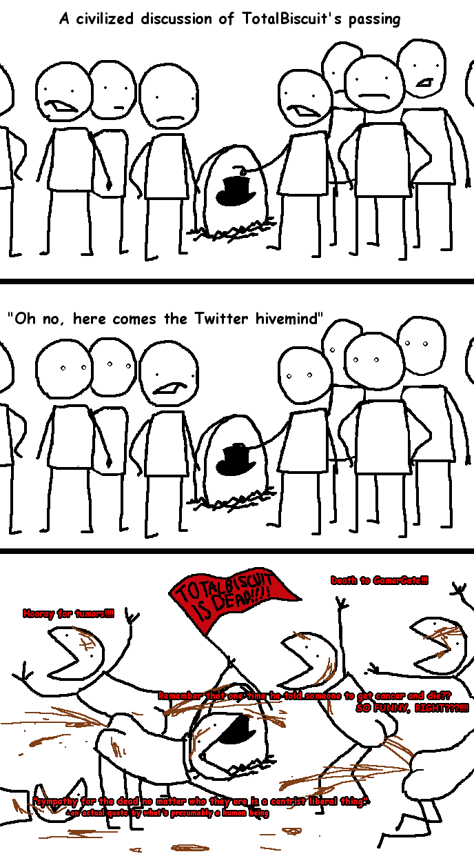 Twitter's reaction to TotalBiscuit's death | TotalBiscuit | Know Your Meme