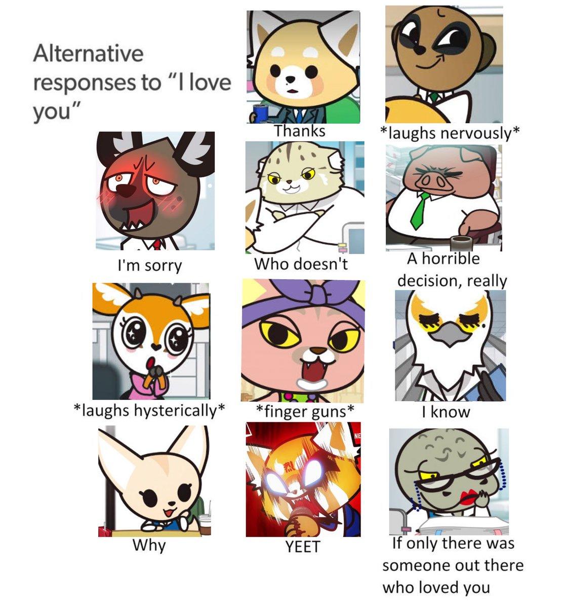 "easily my worst post yet but heres my take on that 'i love you' meme ...