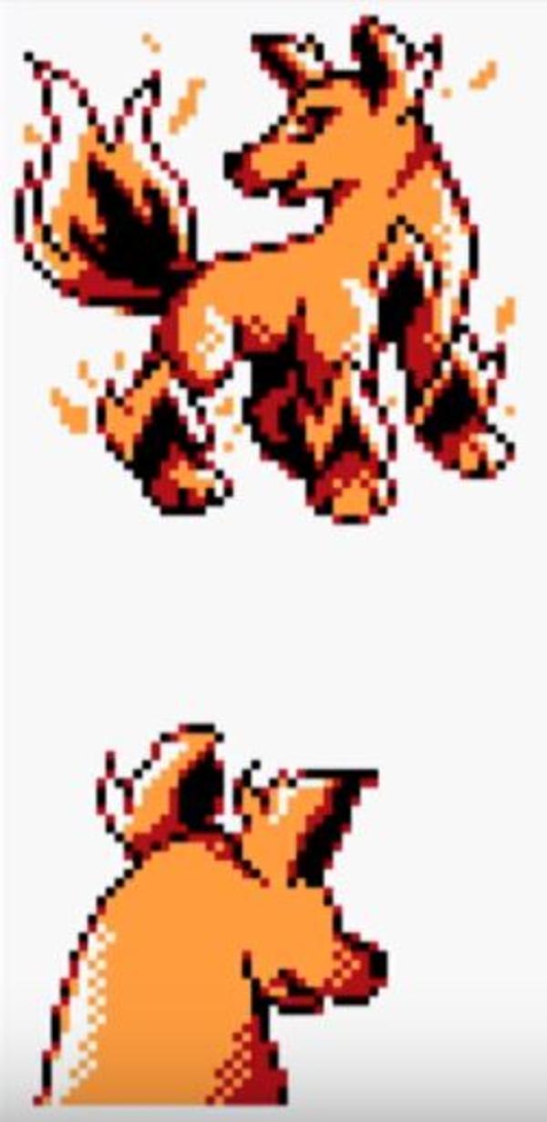 Beta Entei (?) | Pokémon Gold and Silver Beta Sprites Leak | Know Your Meme