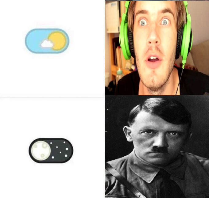 Day and Night | Day-Night Toggle Button | Know Your Meme