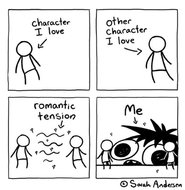 Romantic Tension | Sarah's Scribbles | Know Your Meme