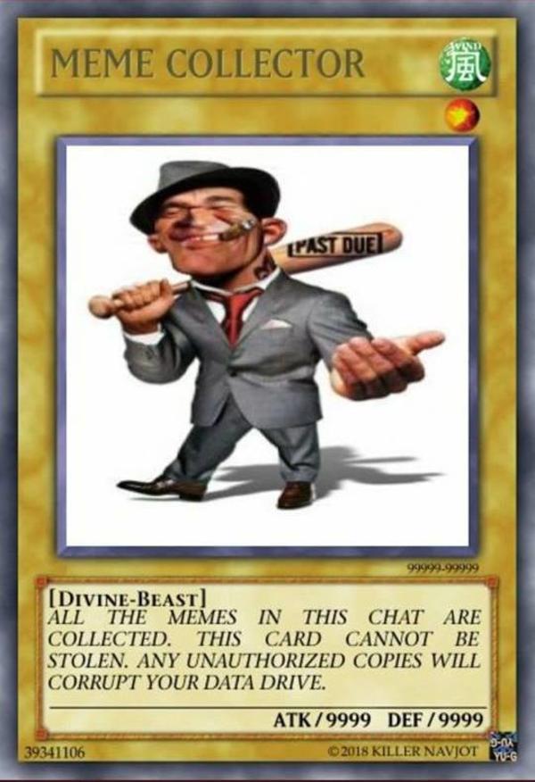 Meme Collector | Fake CCG Cards | Know Your Meme