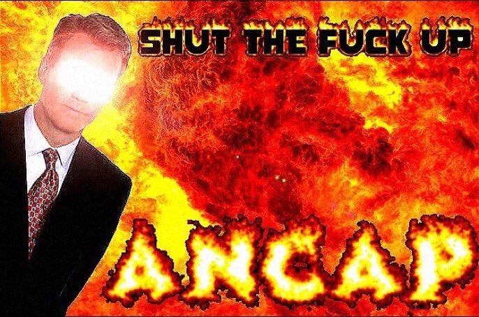 STFU ancap | Shut the Fuck Up, Liberal / Silence, Brand | Know Your Meme