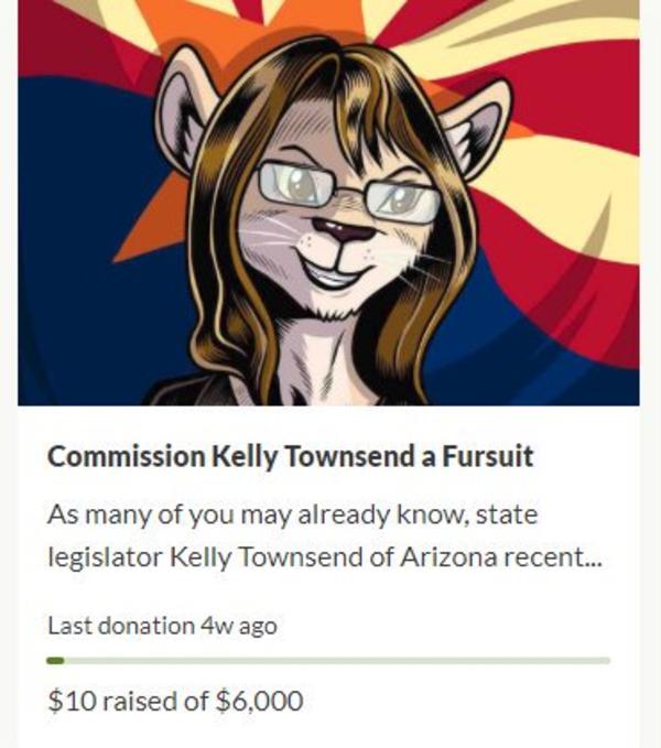 First Fursuited senator | Kelly Townsend's Furry Tweet | Know Your Meme