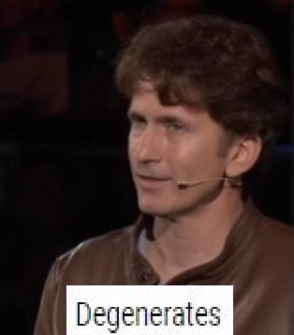 Degenerates | Todd Howard | Know Your Meme