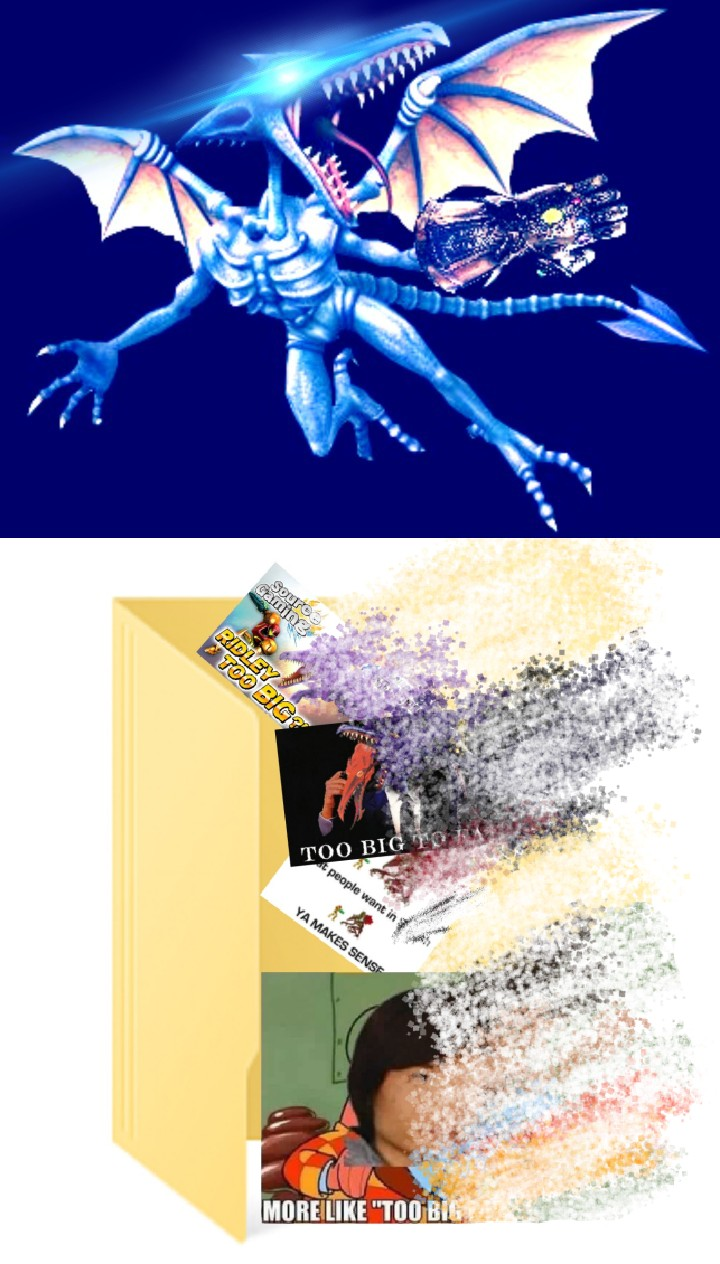 Ridley | Ridley is Too Big | Know Your Meme