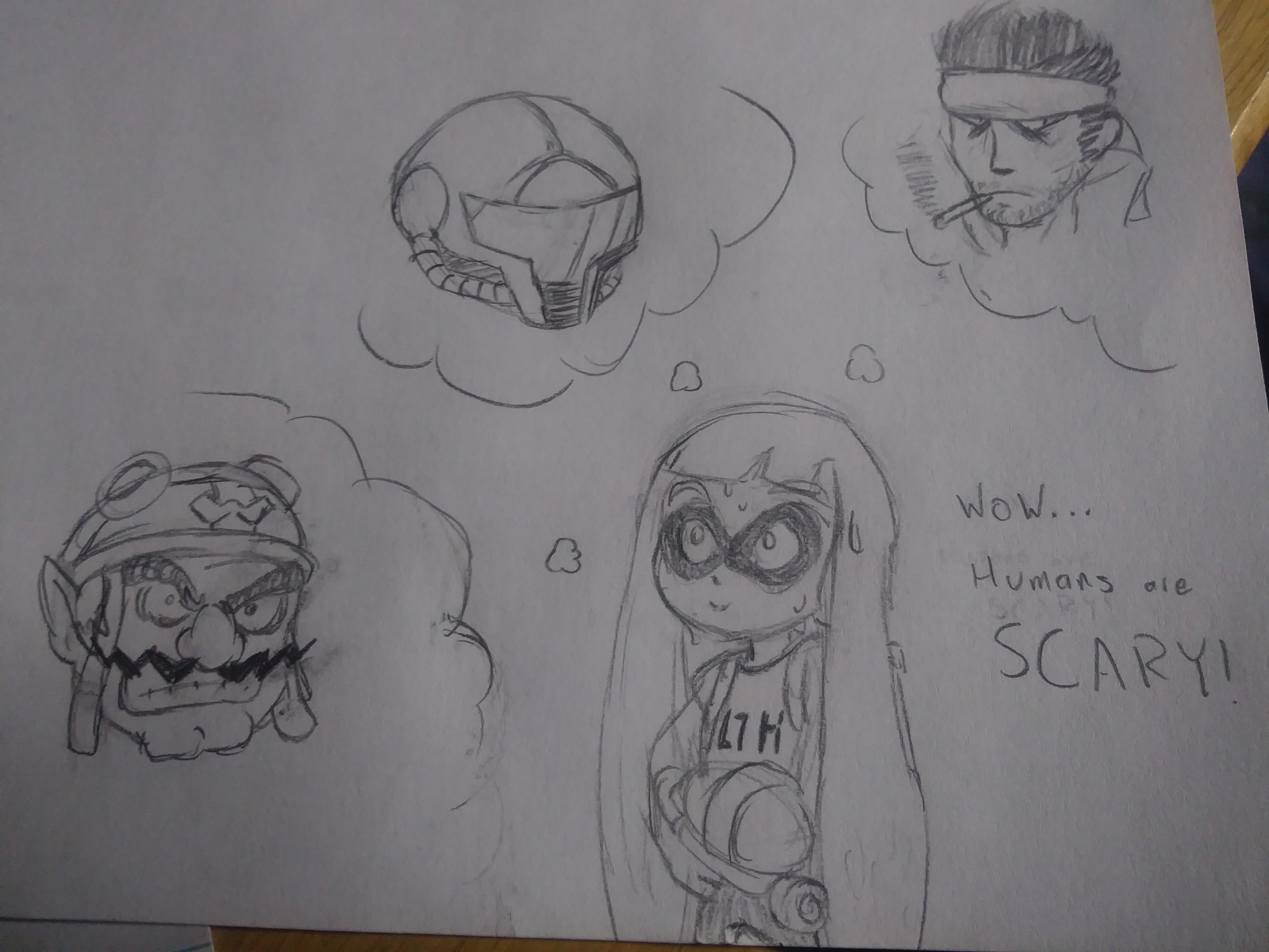 Inklings meeting humans | Super Smash Brothers Ultimate | Know Your Meme