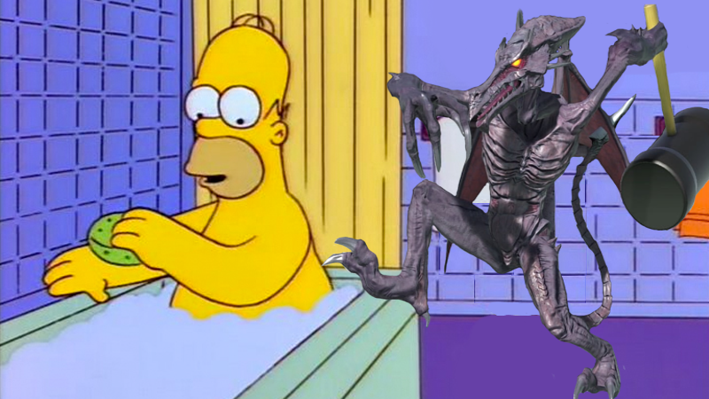 Ridley hit Homer with hammer | Bart Hits Homer With a Chair | Know Your ...