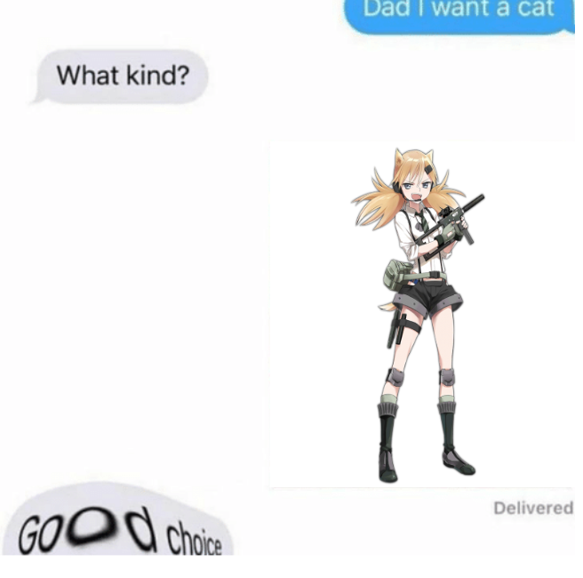 Good choice | Girls' Frontline | Know Your Meme