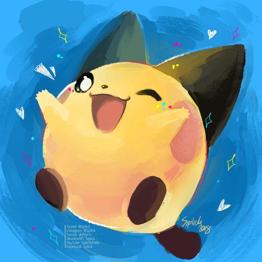 Beta Pichu by Siplick | Pokémon Gold and Silver Beta Sprites Leak ...