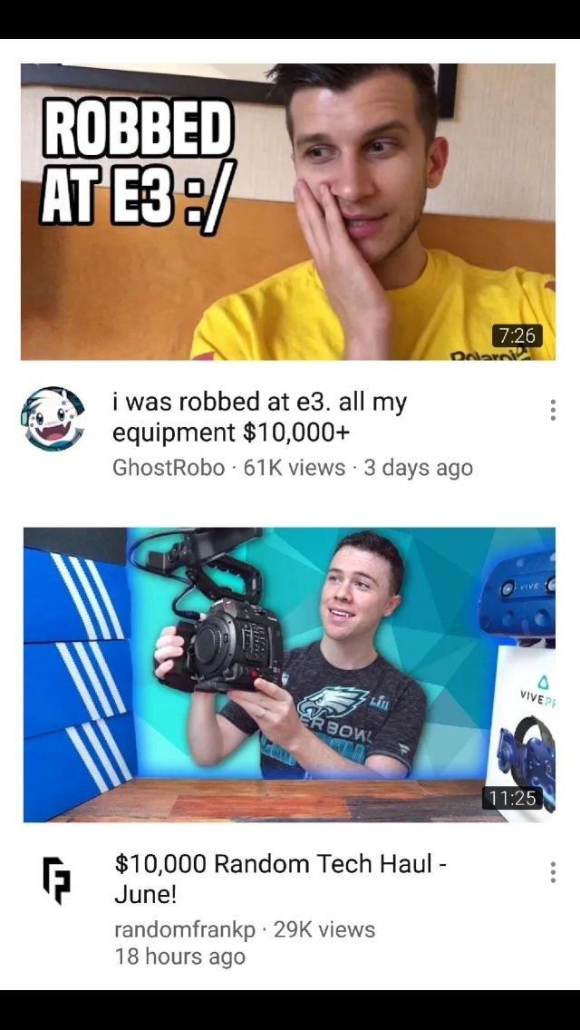 Just a "random" tech haul | YouTube | Know Your Meme