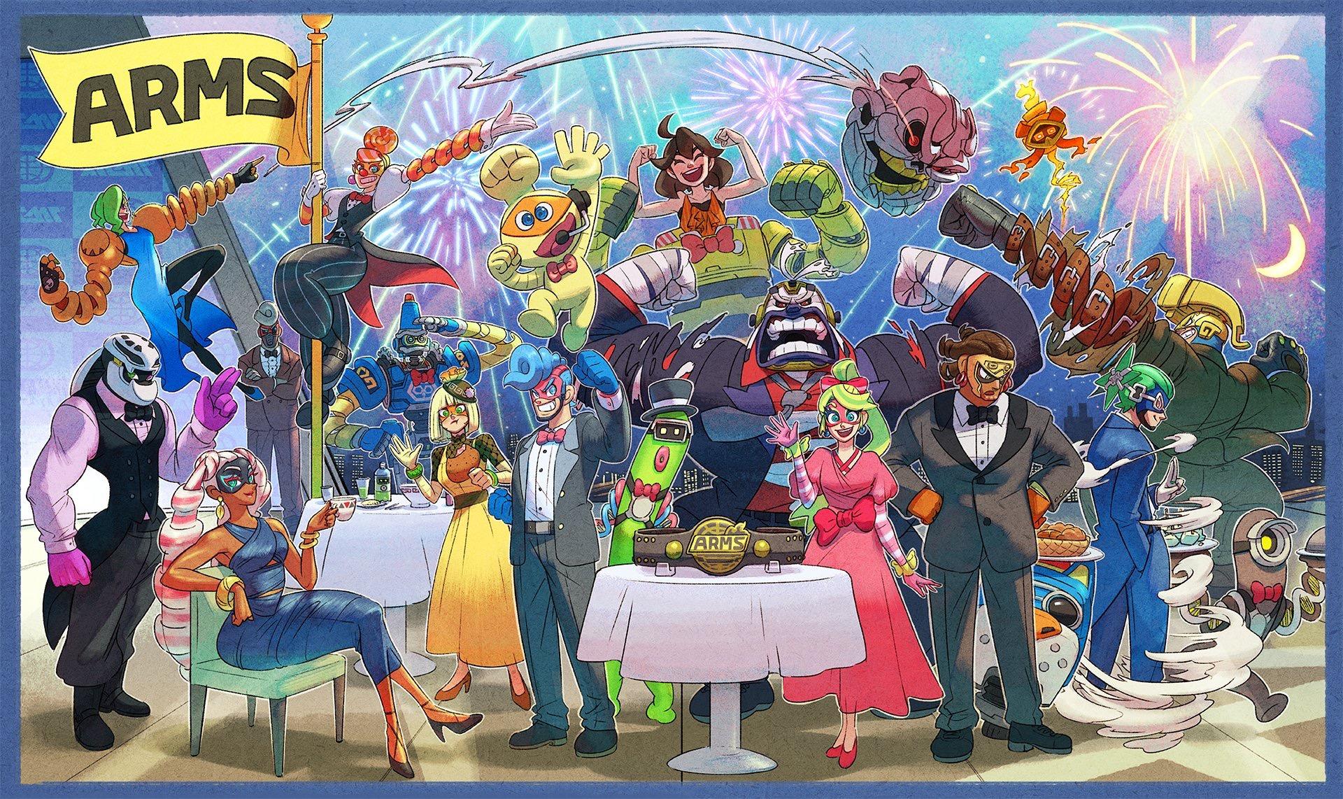 A year of fighting | ARMS | Know Your Meme