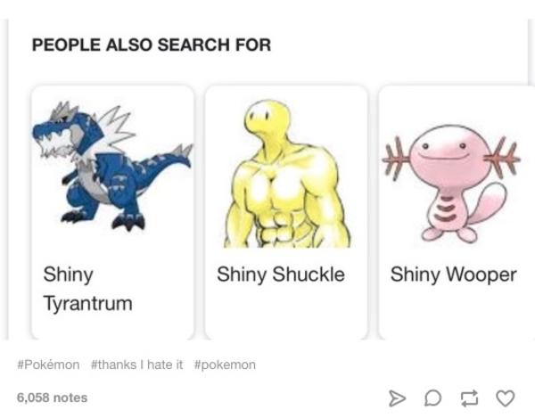 Shiny Pokemon | Thanks, I Hate It | Know Your Meme