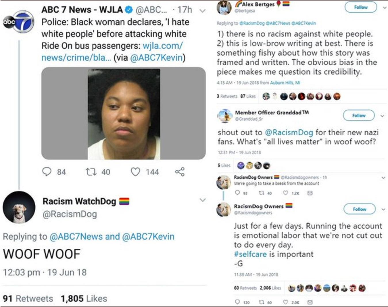 Watch dog gets put down for barking up wrong tree | Racism WatchDog ...