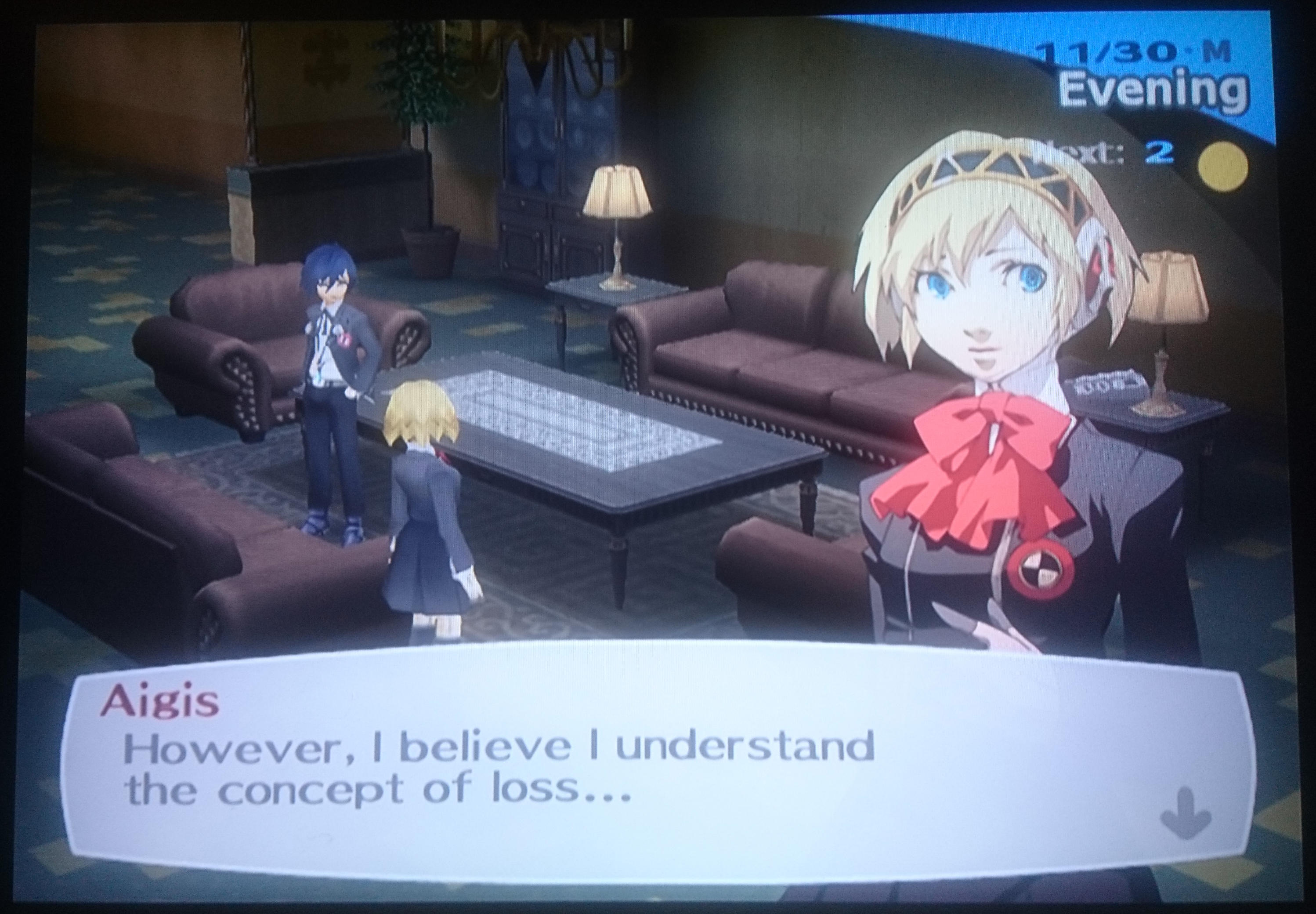 Aigis figured it out | Loss | Know Your Meme
