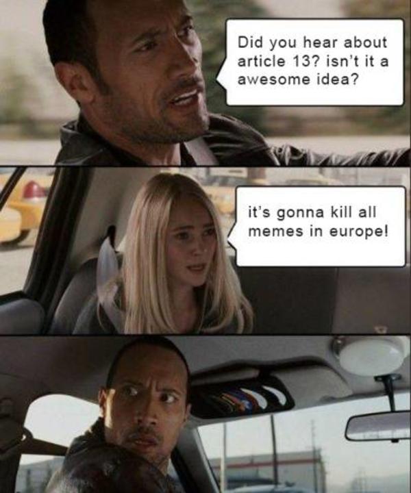 It's gonna kill all memes in europe | EU Copyright Directive / Article ...