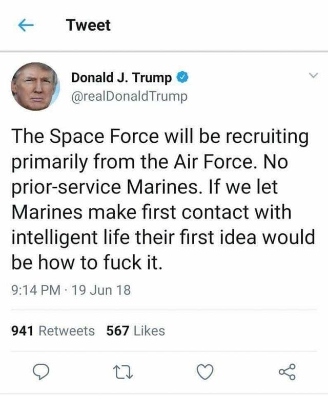 marines | United States Space Force | Know Your Meme