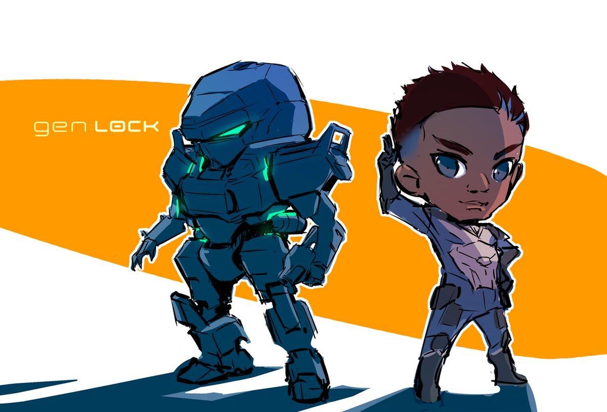 The very first Gen:Lock (from Rooster teeth) art work here on KYM ...