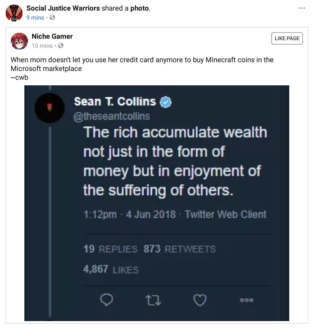 But Moooooom! | Facebook / Meta | Know Your Meme