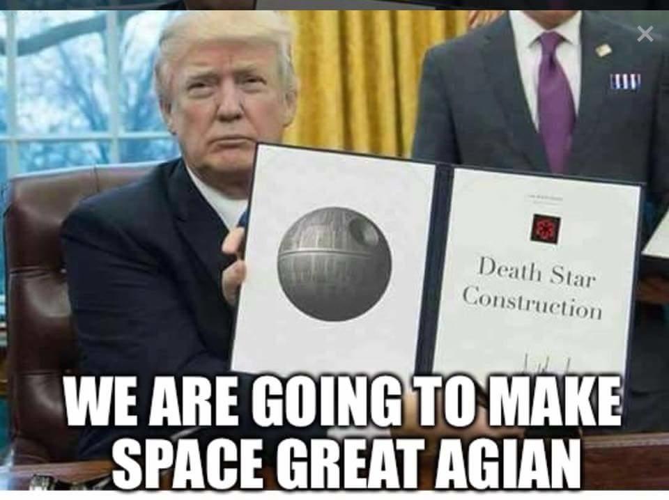 Make space great again | United States Space Force | Know Your Meme