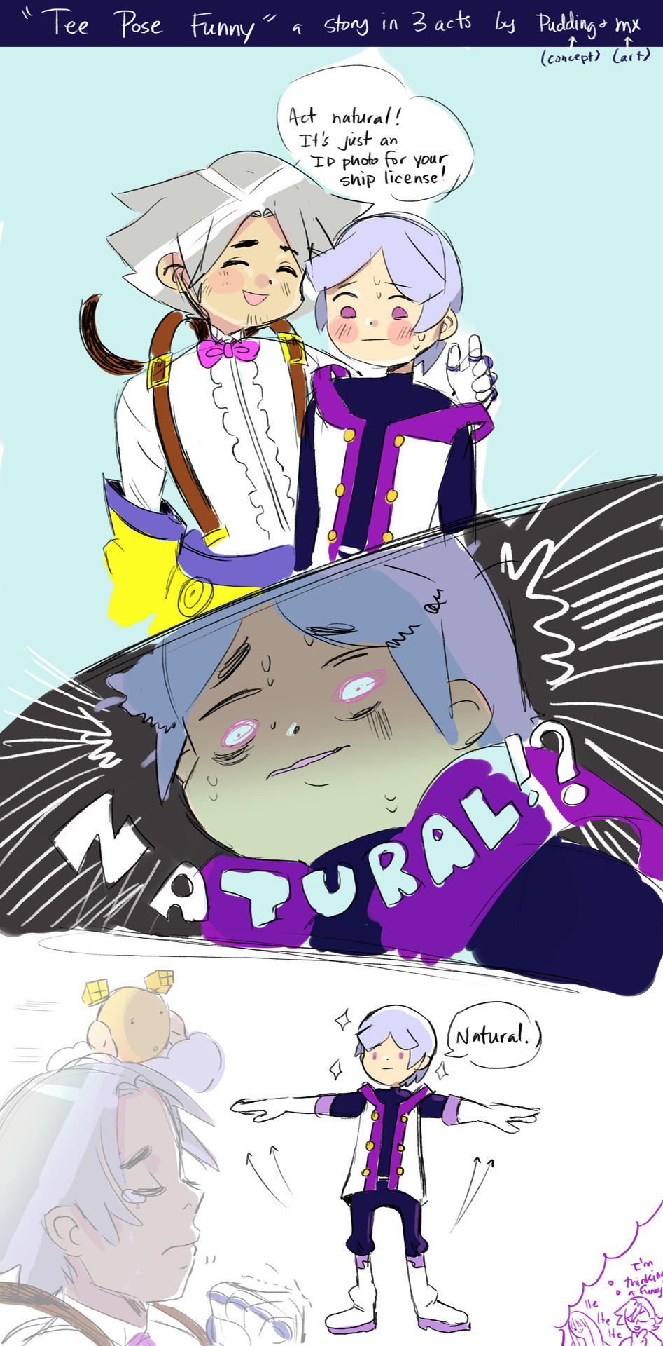 "Act Natural." | T-Pose | Know Your Meme