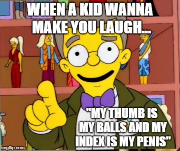 Kiddo's joke | The Simpsons | Know Your Meme