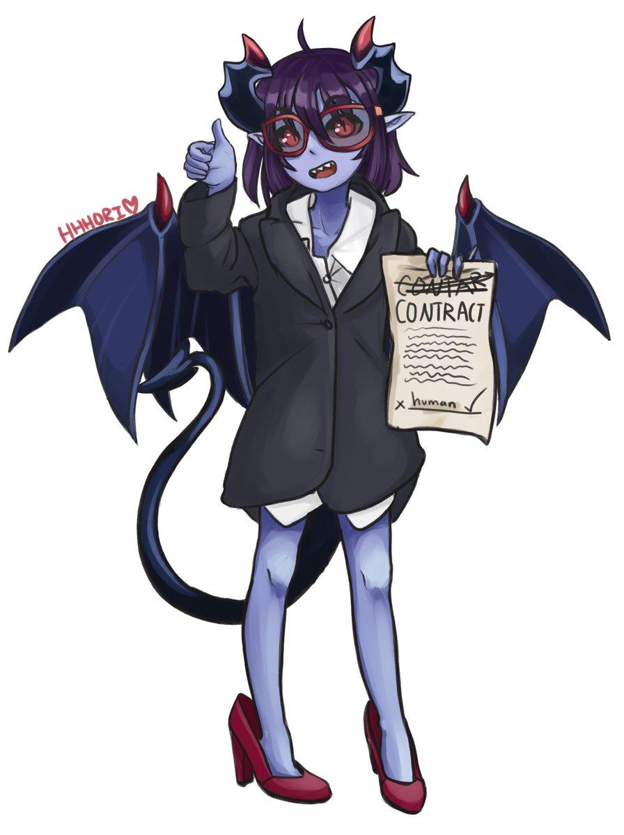 little demon! by LucioIsLove | Monster Girls | Know Your Meme