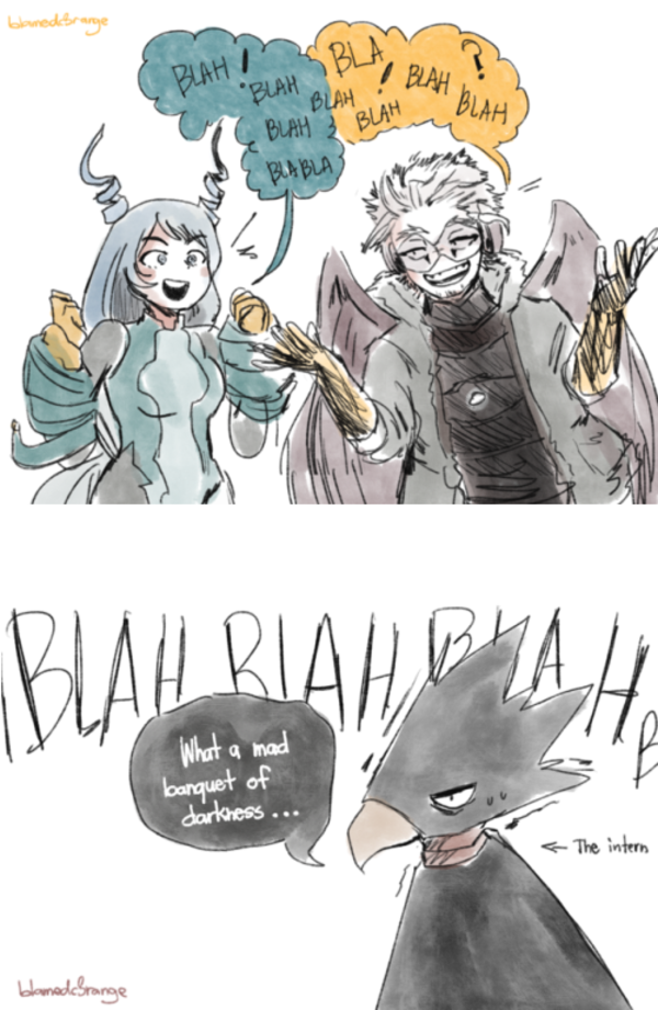 It Was Difficult For Tokoyami to Integrate With His New Internship | My ...