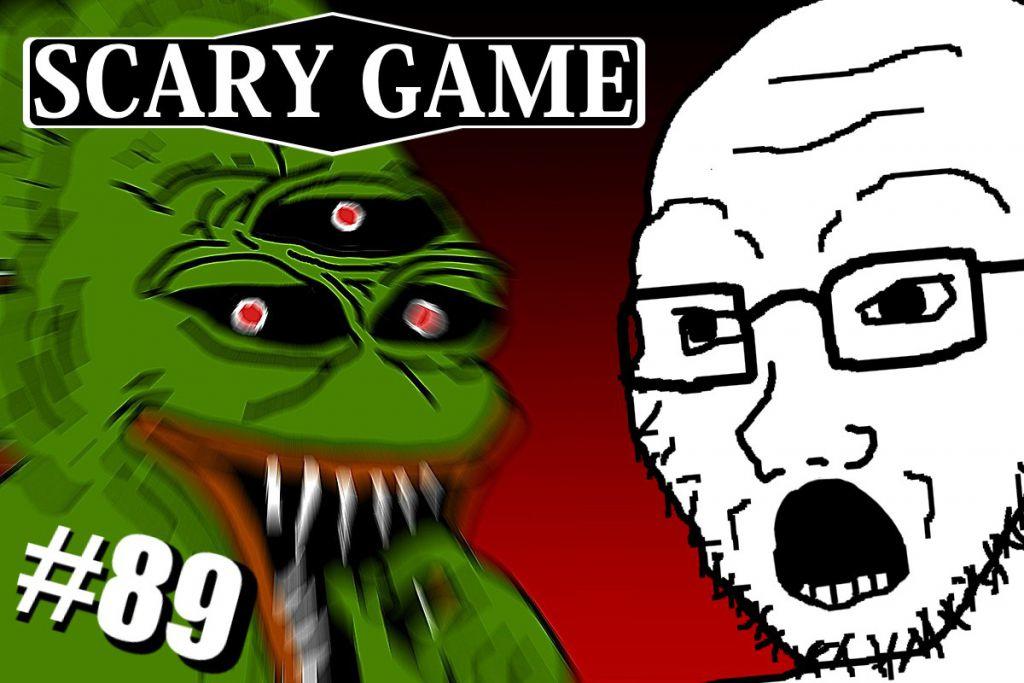 Let’s Player plays Scary Game! - the thumbnail | Wojak | Know Your Meme