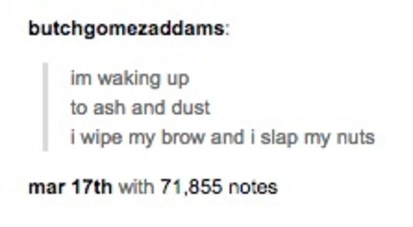 I Wipe My Ass, I Slap My Nuts | I Wipe My Ass, I Slap My Nuts | Know ...