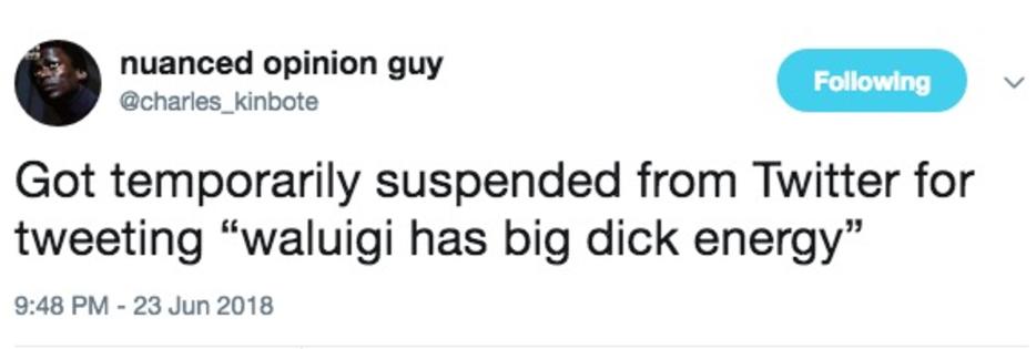 Waluigi | Big Dick Energy / BDE | Know Your Meme