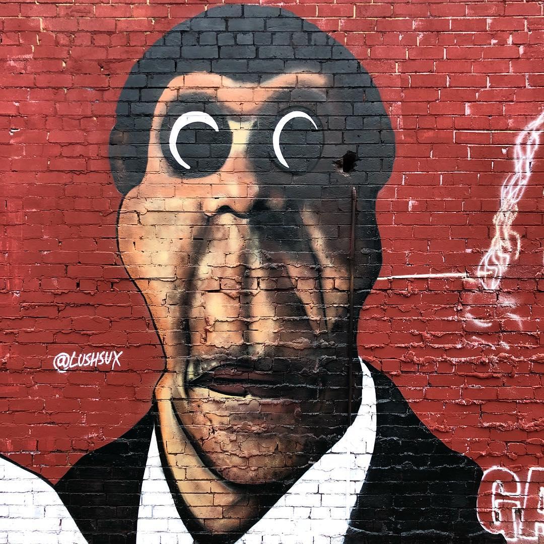 Mural by Instagram user @Lushsux | Obunga | Know Your Meme