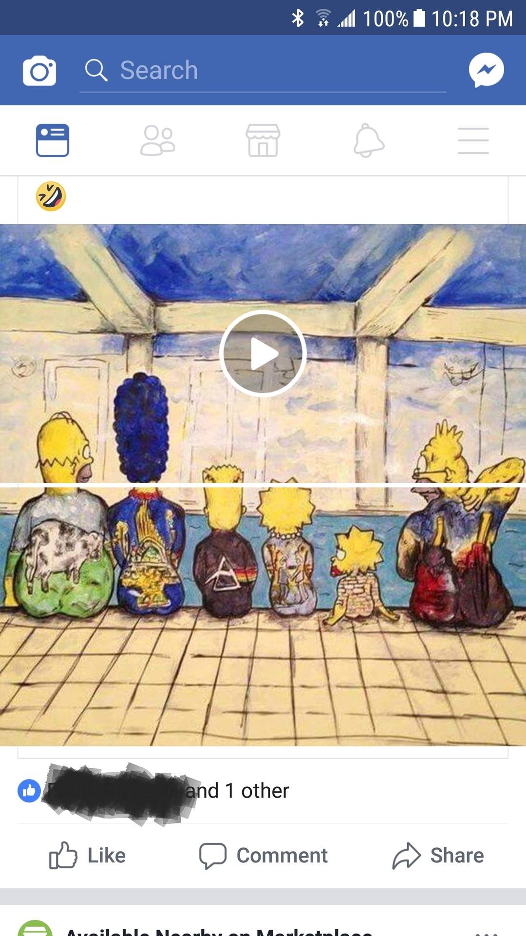 Simpsons split meme | Facebook Split Memes | Know Your Meme