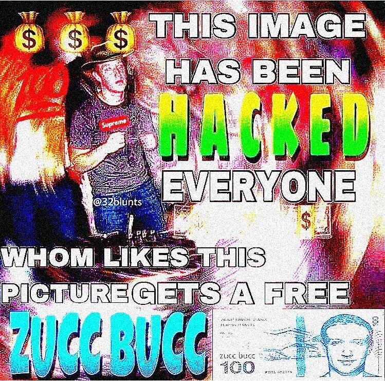 The Zucc Bucc image but with extra contrast | Zucc | Know Your Meme