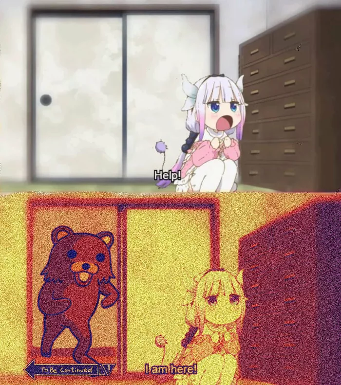 Kuma playing with Kanna Kamui | Deku Playing With His Mother / Watashi ...