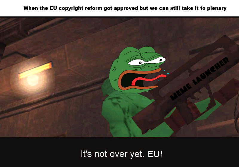 It's not over yet, EU! | EU Copyright Directive / Article 13 | Know ...