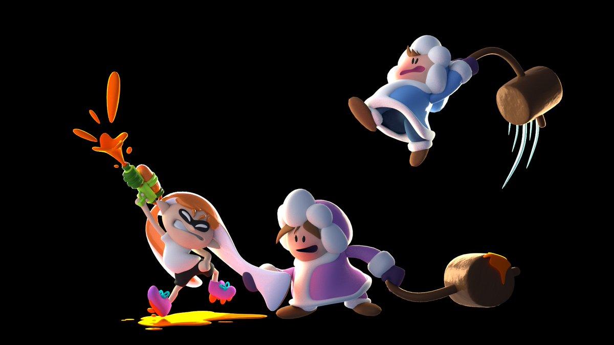 Inkling vs. Ice Climbers | Super Smash Brothers Ultimate | Know Your Meme