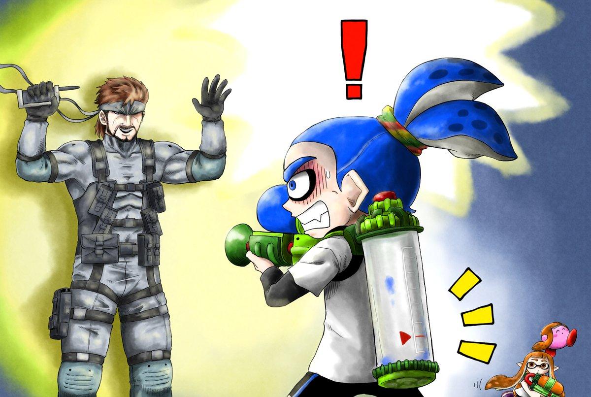 Snake vs. Inkling Boy | Super Smash Brothers Ultimate | Know Your Meme