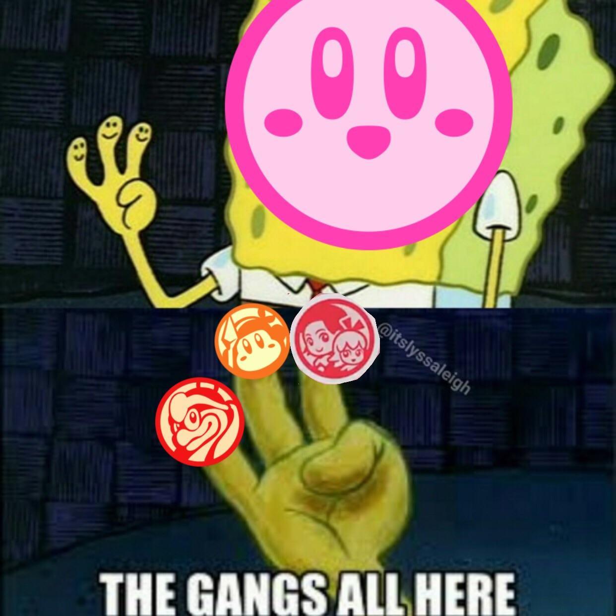 Everyone is here | Kirby Star Allies | Know Your Meme