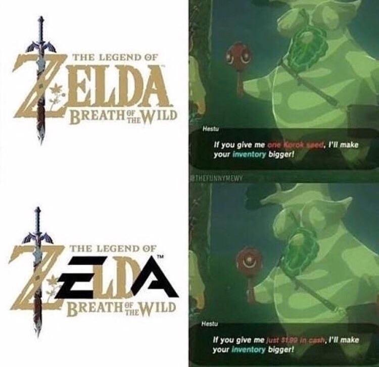 BOTW by EA | The Legend of Zelda: Breath of the Wild | Know Your Meme