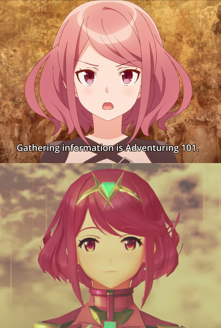 Anime Pyra | Xenoblade Chronicles 2 | Know Your Meme
