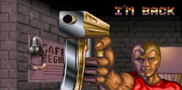 Duke in the Duke Nukem 2 intro | Duke Nukem | Know Your Meme