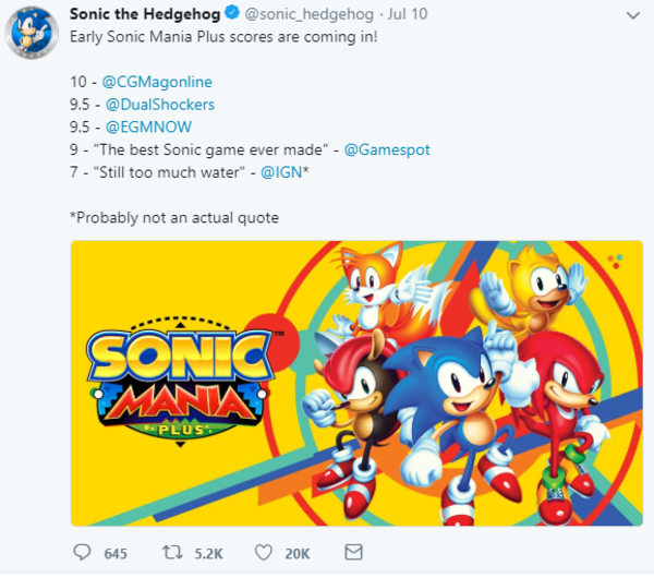Sonic is back to memeing | @Sonic_Hedgehog | Know Your Meme