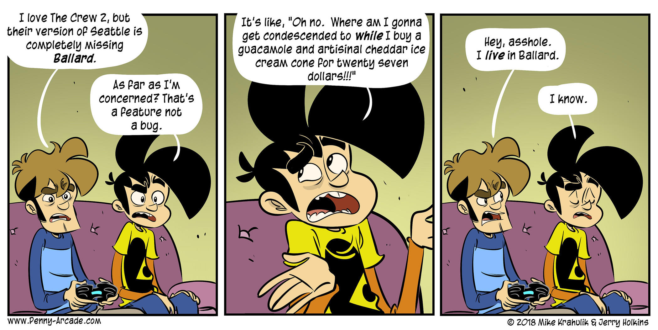 Seattle Cool | Penny Arcade | Know Your Meme