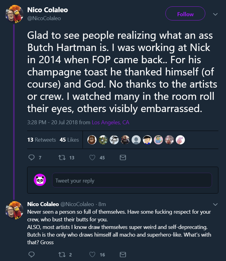 Nico Colaleo talked about his experience with Butch Hartman | Butch ... Nico Colaleo talked about his experience with Butch Hartman | Butch ...